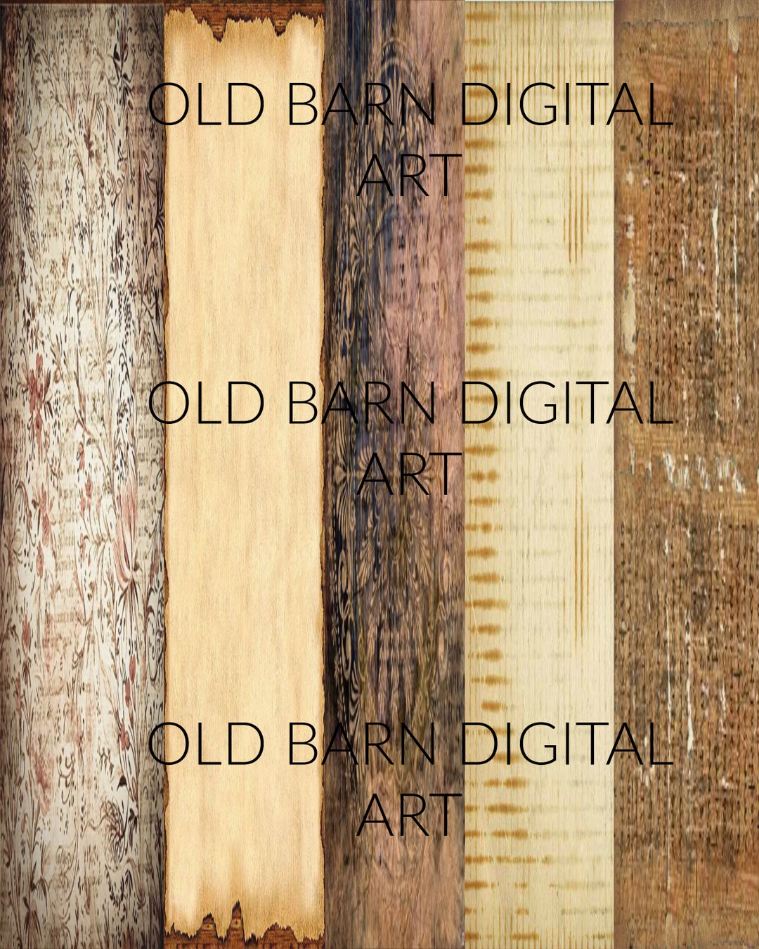 Journal Paper-digital Art-belly Band Collage Sheet-bookmarks-mixed ...