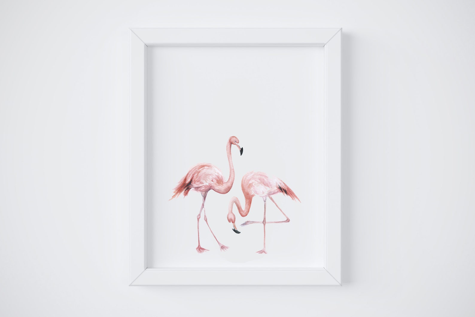 Flamingos Art Print - Flamingo- Mingo - Pink Flamingo - Flamingo Art ...