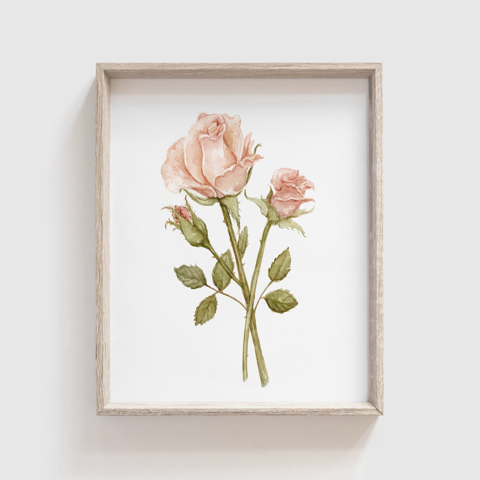 Rose Flower Art Print Flowers Florals Mother's Day - Etsy