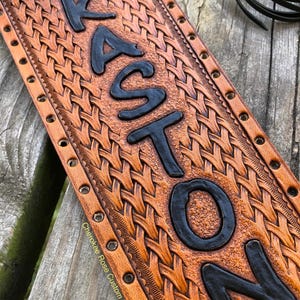 Custom Order Leather Show Stick Wrap, Livestock Show, Show Heifer, Show ...