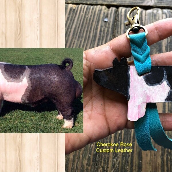 Pig Key Chains - Etsy