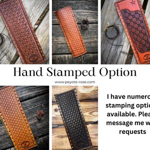 Custom Order Leather Show Stick Wrap, Livestock Show, Show Heifer, Show ...