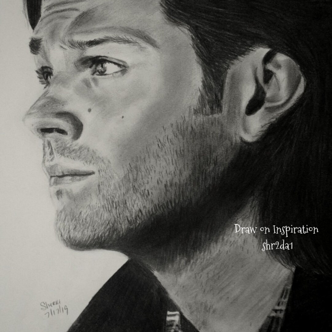Supernatural Sam Drawings