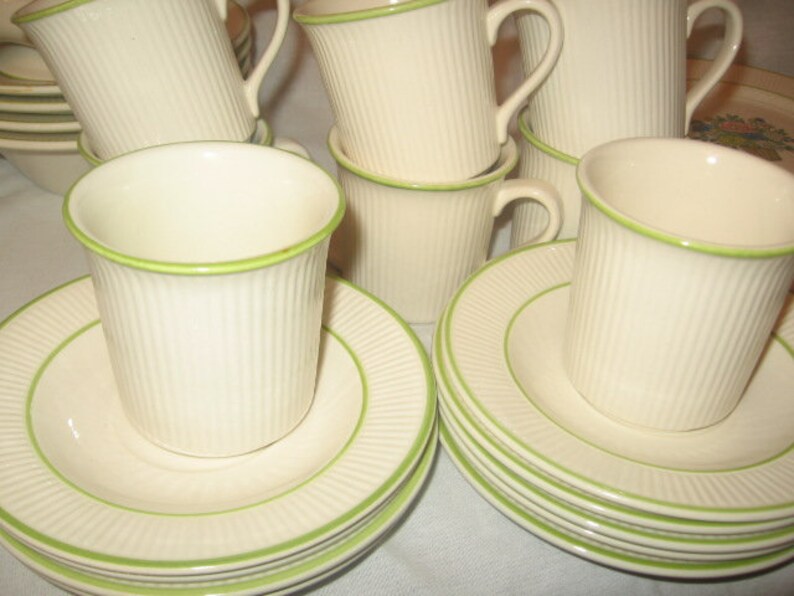 Vintage Metlox Vernonware Flower Basket Set/metlox /metlox Raised ...