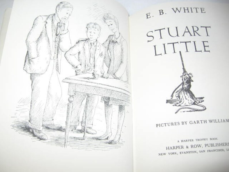 Vintage E. B. White Stuart Little/ Charlotte's Web/children Books/e.b ...