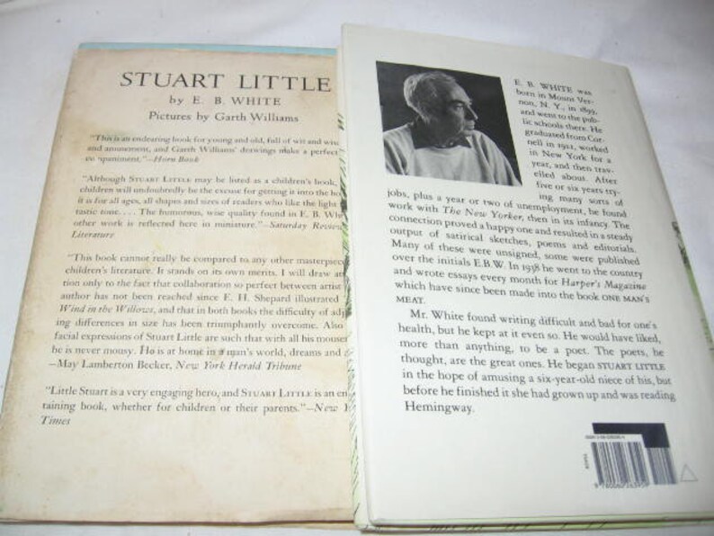 Vintage E. B. White Stuart Little/ Charlotte's Web/children Books/e.b ...