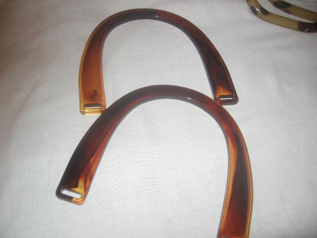Vintage Handbag Handles Assortment Package/plastic Handbag Handles ...