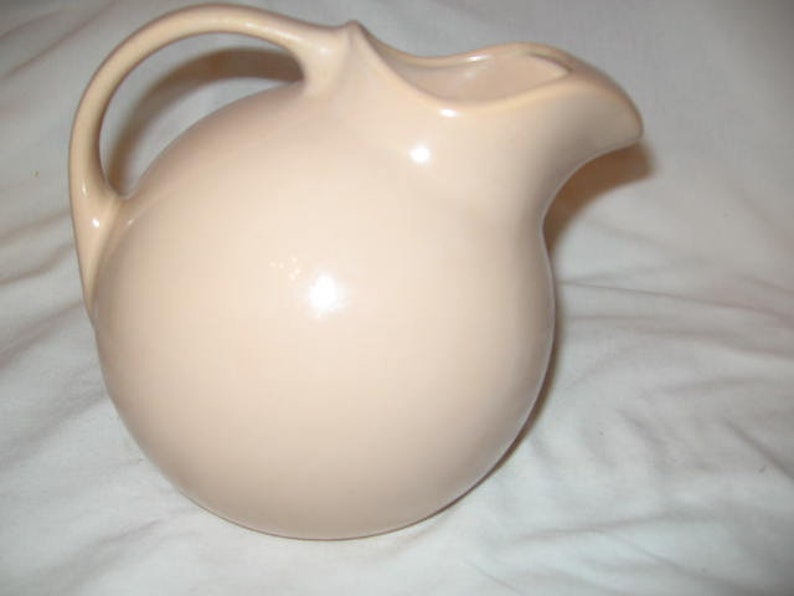 Vintage Hall Ball Pitcher Water Pitcher 1940's -1950's Made in U.S.A ...
