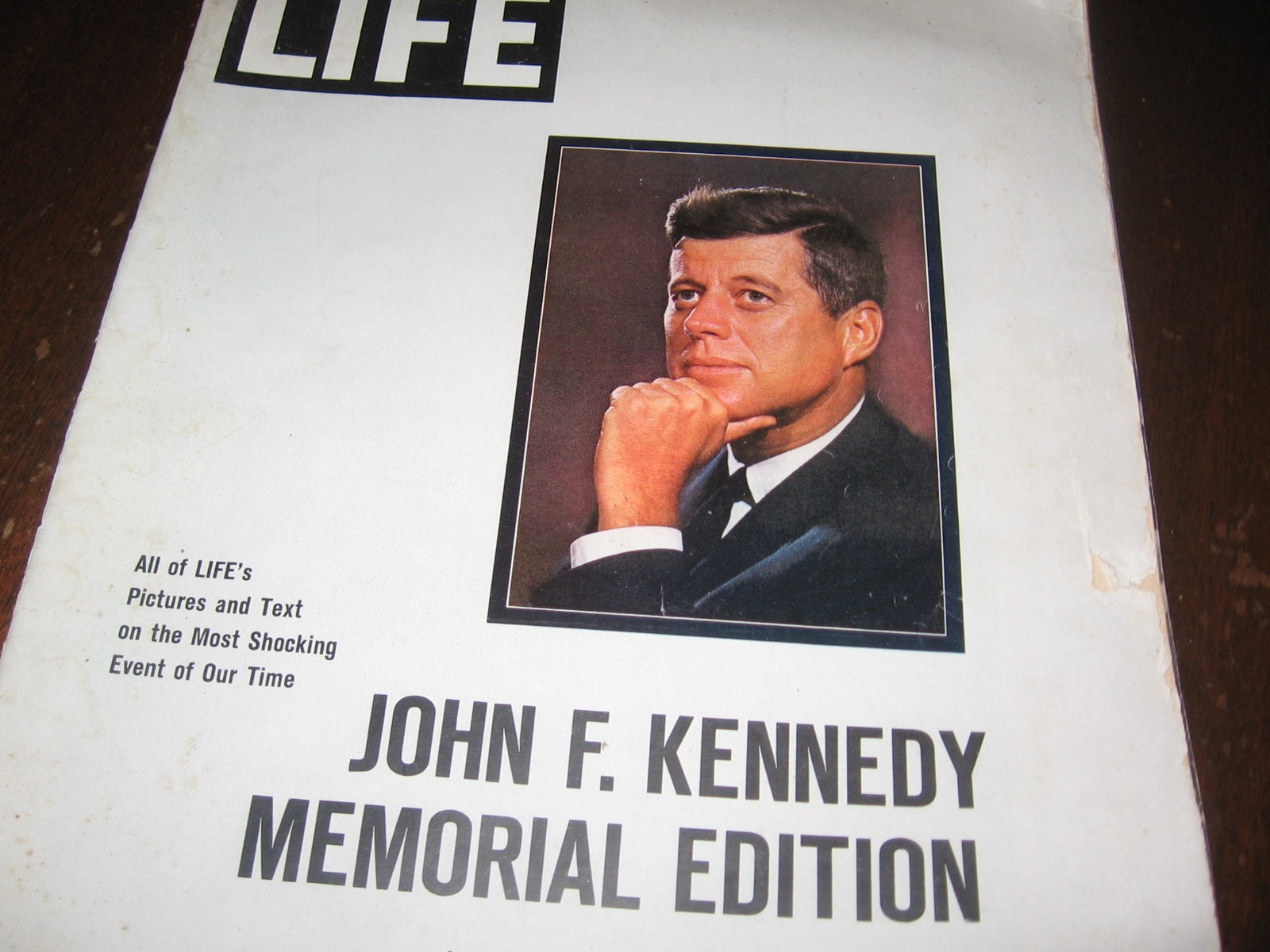 John Kennedy in Vintage 1960's Magazine, Life, Post, Boston Globe, Two ...