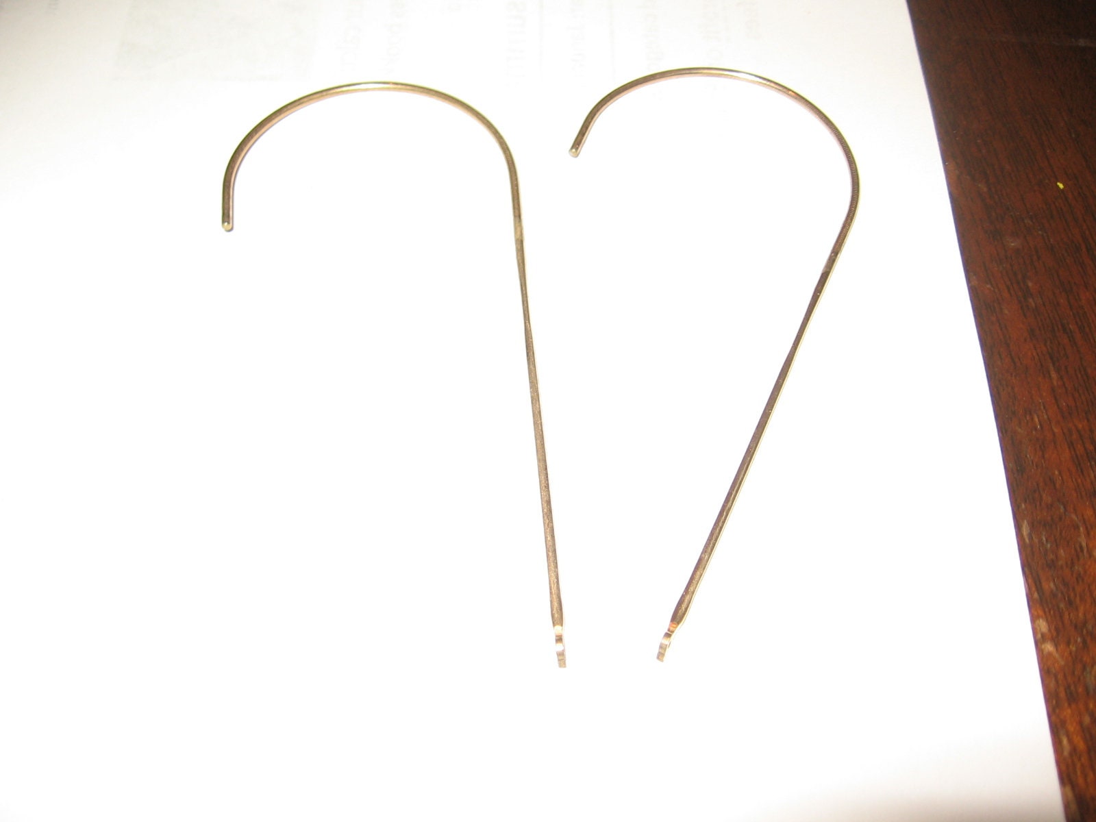 Vintage Temples Gold-filled 5'' 1930's Cable Temples 1/10 12 Karat Gold ...