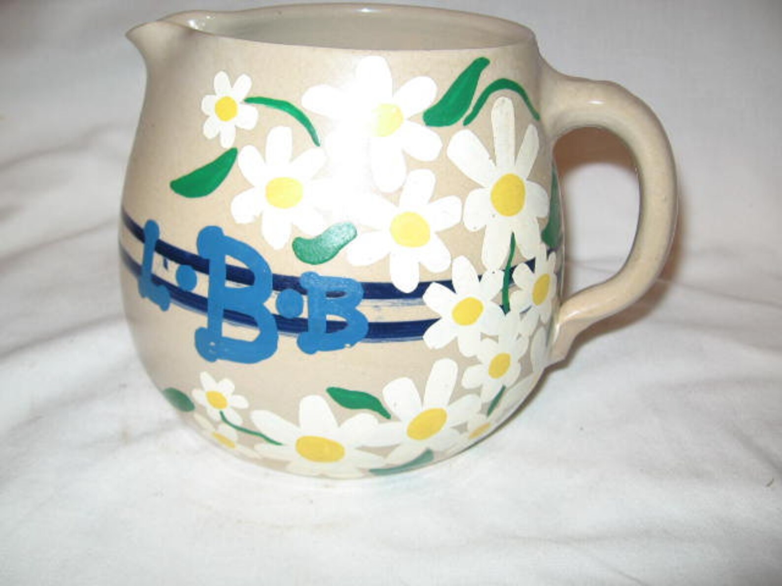 Vintage Stone Crock Pitcher Country Decor - Etsy