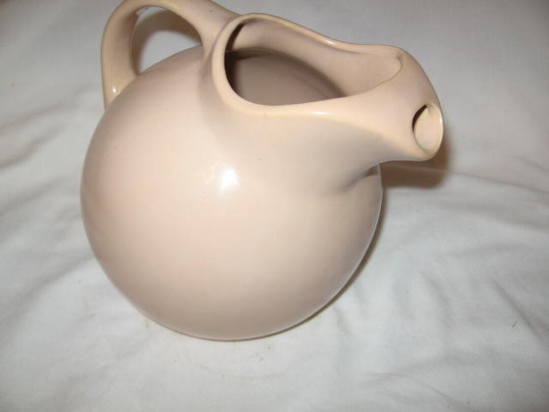 Vintage Hall Ball Pitcher Water Pitcher 1940's -1950's Made in U.S.A ...