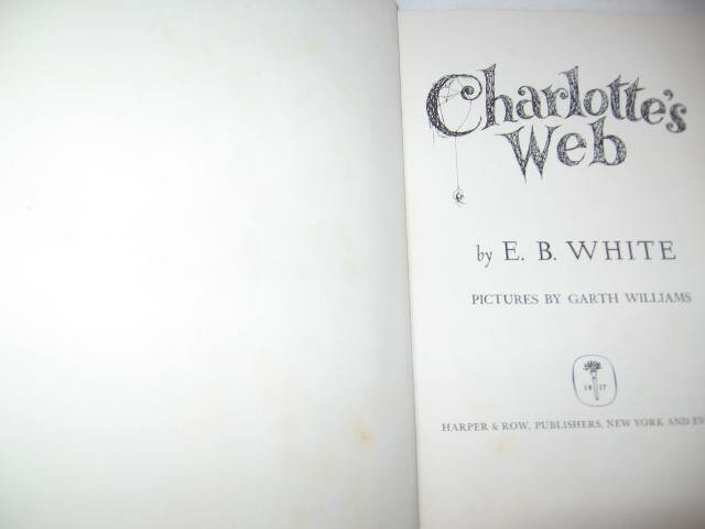 Vintage E. B. White Stuart Little/ Charlotte's Web/children Books/e.b ...
