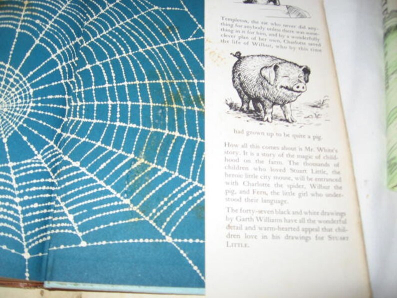 Vintage E. B. White Stuart Little/ Charlotte's Web/children Books/e.b ...