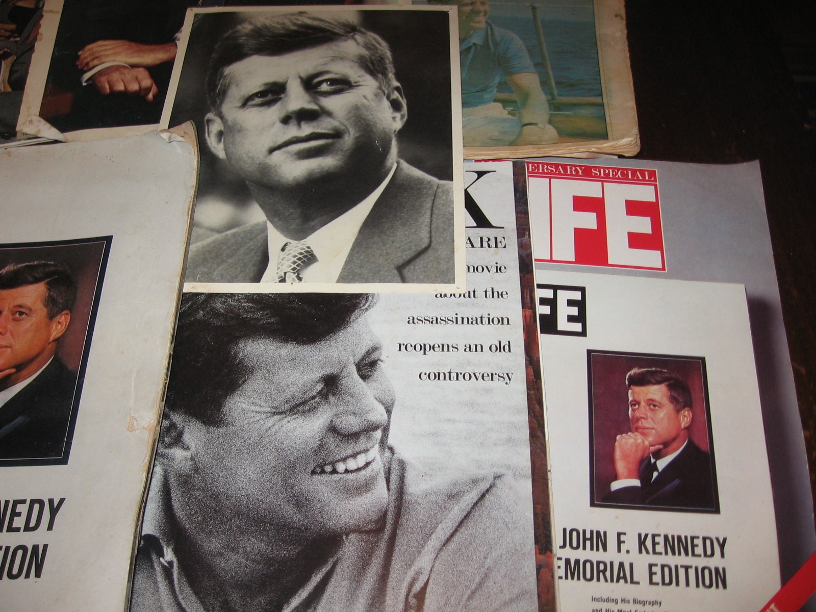 John Kennedy in Vintage 1960's Magazine, Life, Post, Boston Globe, Two ...