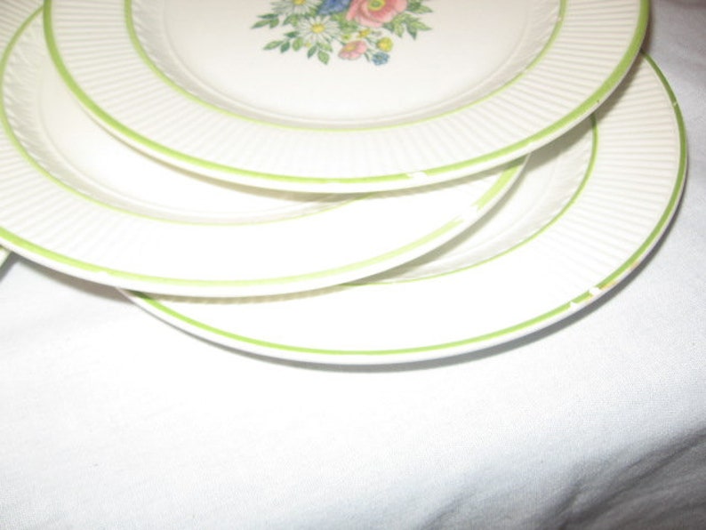 Vintage Metlox Vernonware Flower Basket Set/metlox /metlox Raised ...