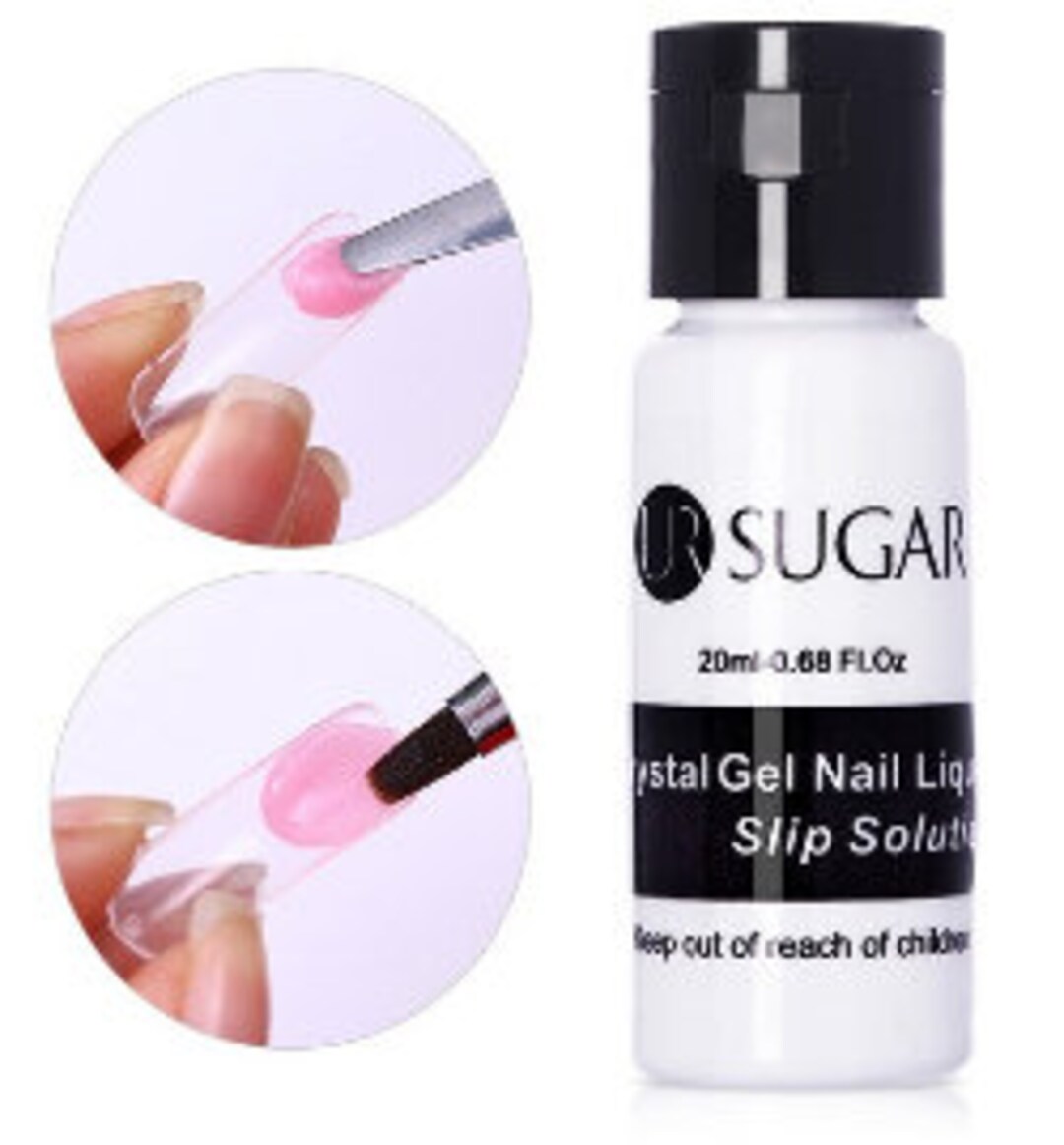 Crystal Gel Liquid Slip Solution for Nail Extension Gel 20ml - Etsy