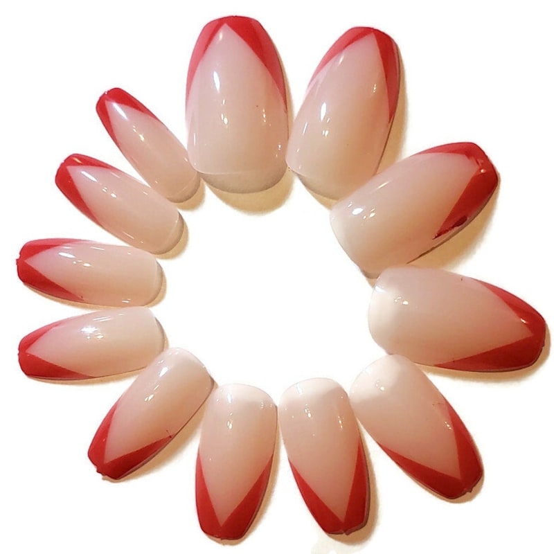 Red Tips - Etsy