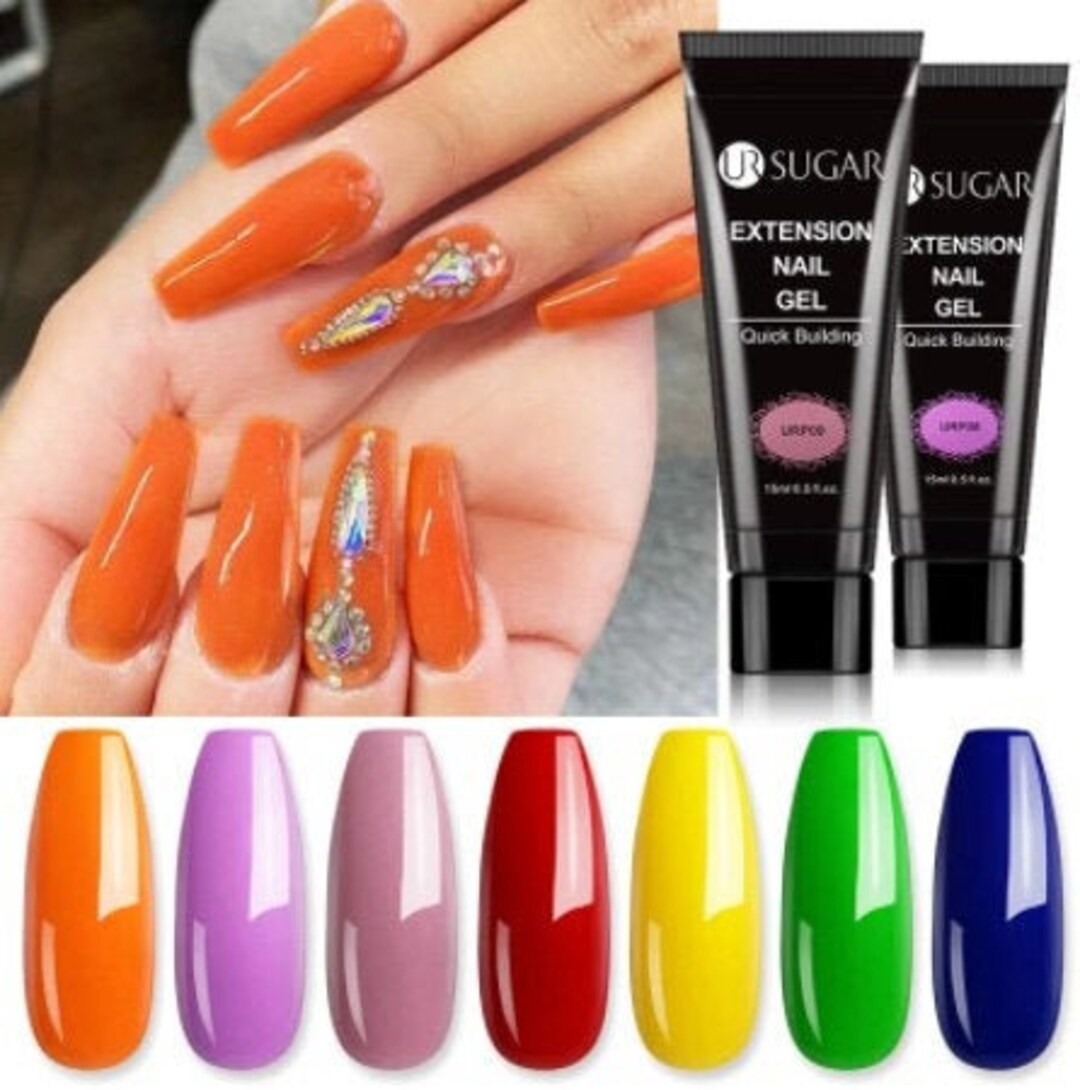 Bold Colors Nail Extention Gel primary Bold Colors 15ml - Etsy