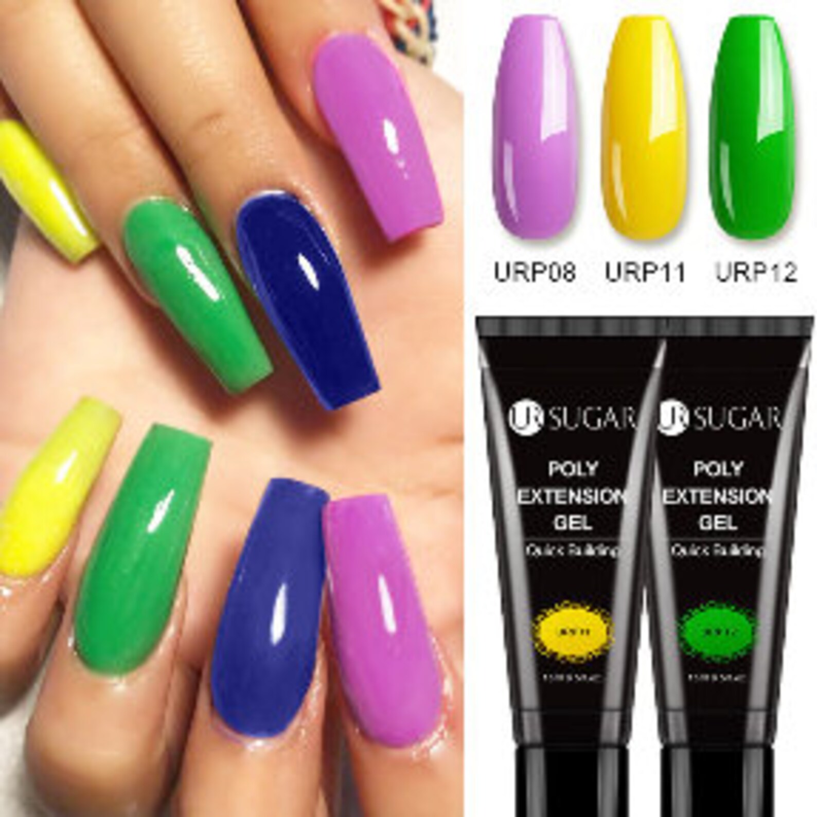 Bold Colors Nail Extention Gel primary Bold Colors 15ml - Etsy