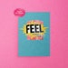 Printable Feel Feelings Collage Card - Etsy