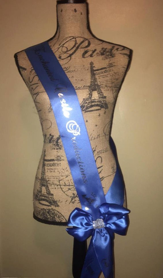 Sash Custom Made Any Title Any Clipart - Etsy