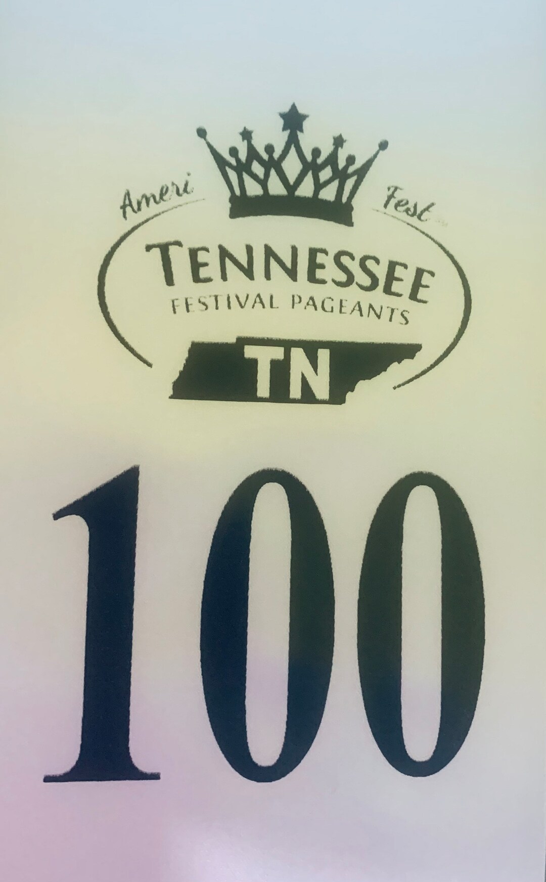 Kentucky/tennessee Festival Contestant Numbers - Etsy