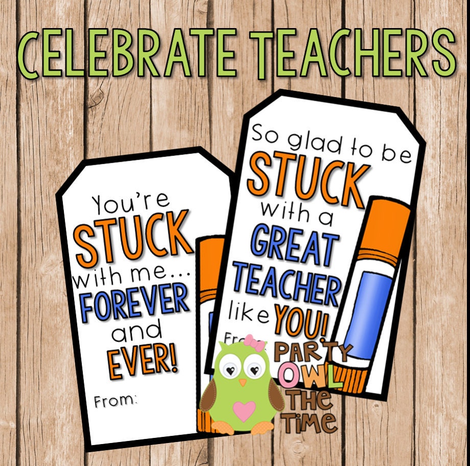 TEACHER APPRECIATION, Volunteer Appreciation, End of the Year, Glue ...