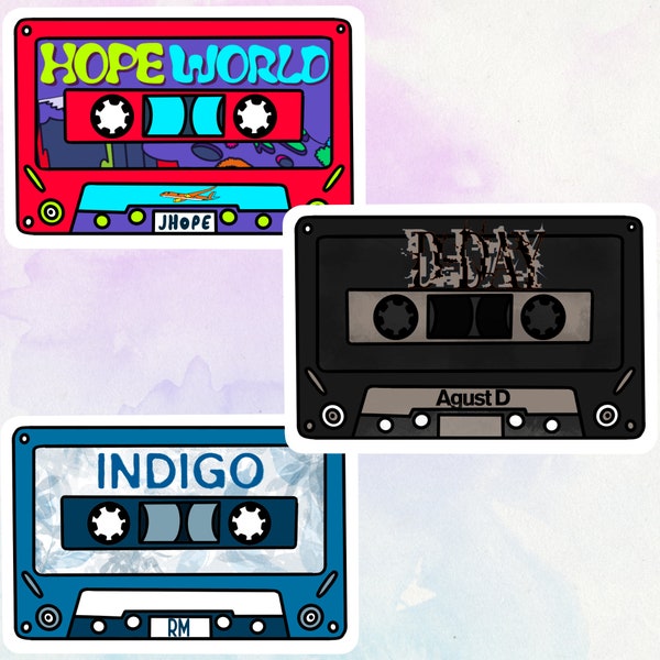 Bts Album Stickers - Etsy