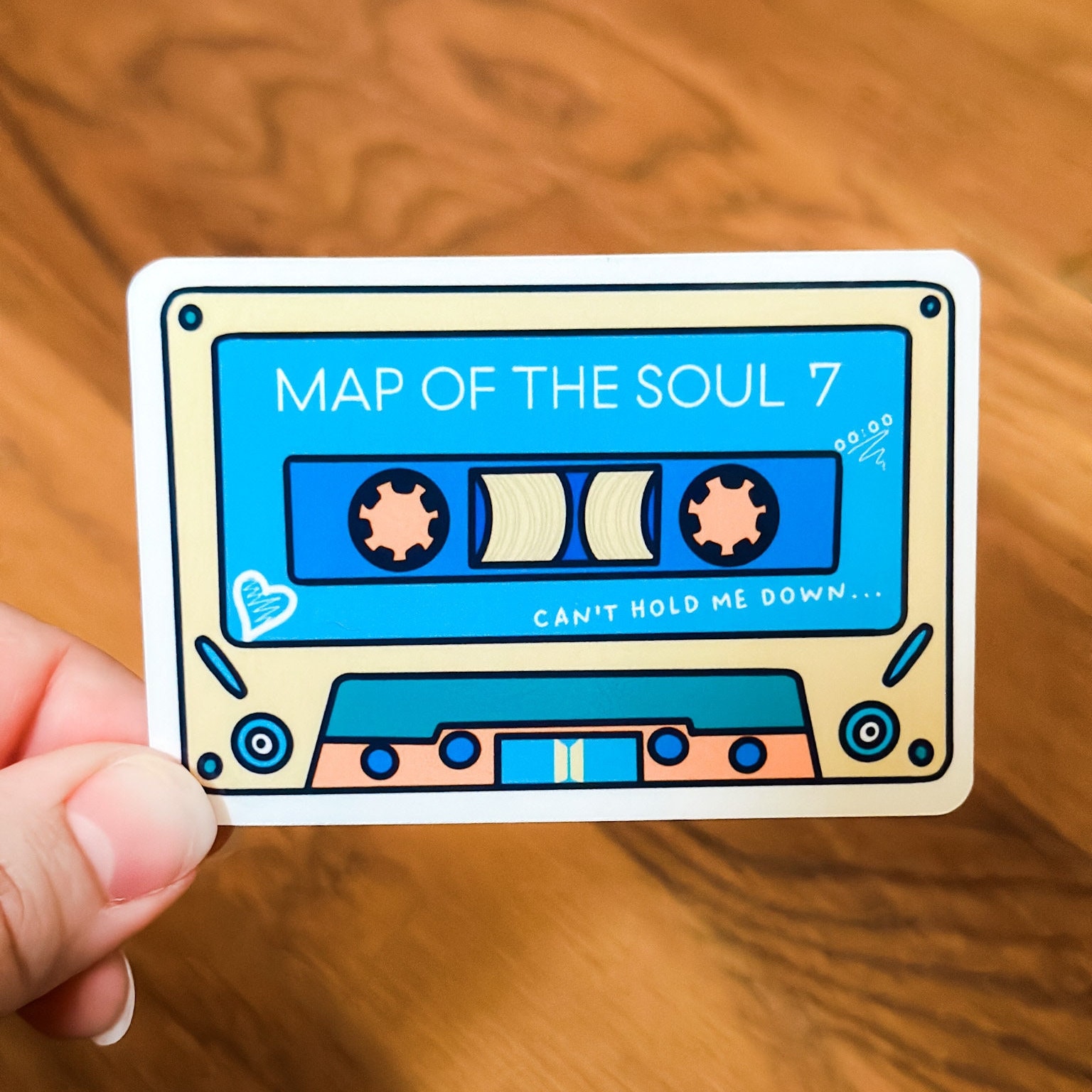 BTS Cassette Tape Stickers | Vinyl Sticker | Waterproof | KPOP | BTS - Etsy