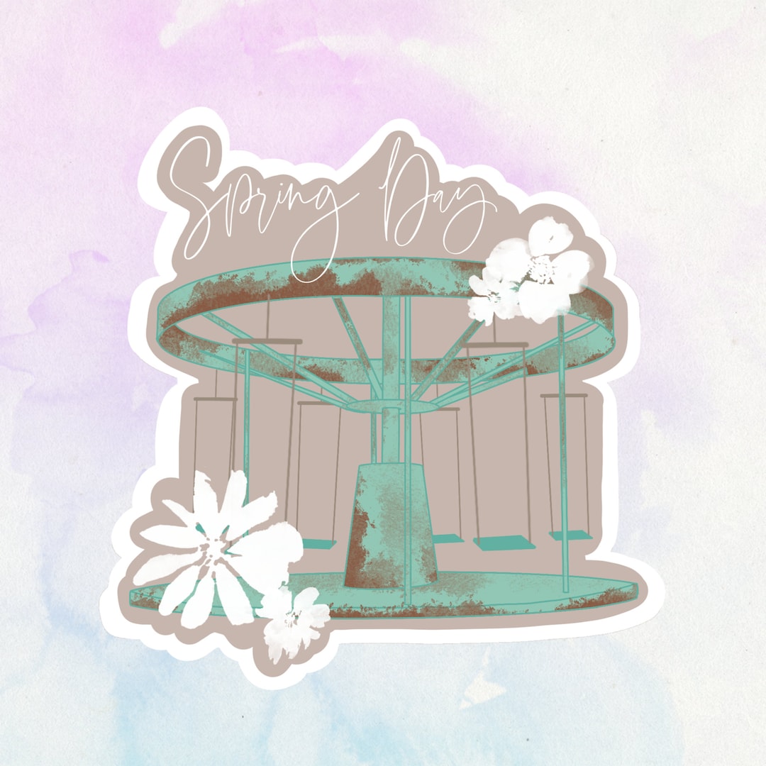 BTS Spring Day Stickers | Vinyl Sticker | Waterproof | KPOP | BTS - Etsy