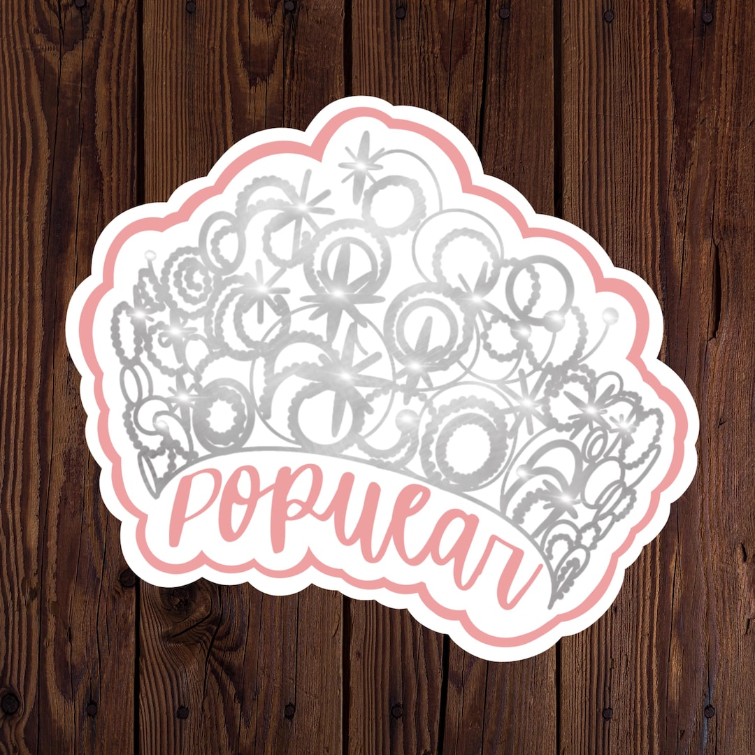 Glinda Crown Popular Sticker | Wicked Sticker | Waterproof Sticker ...