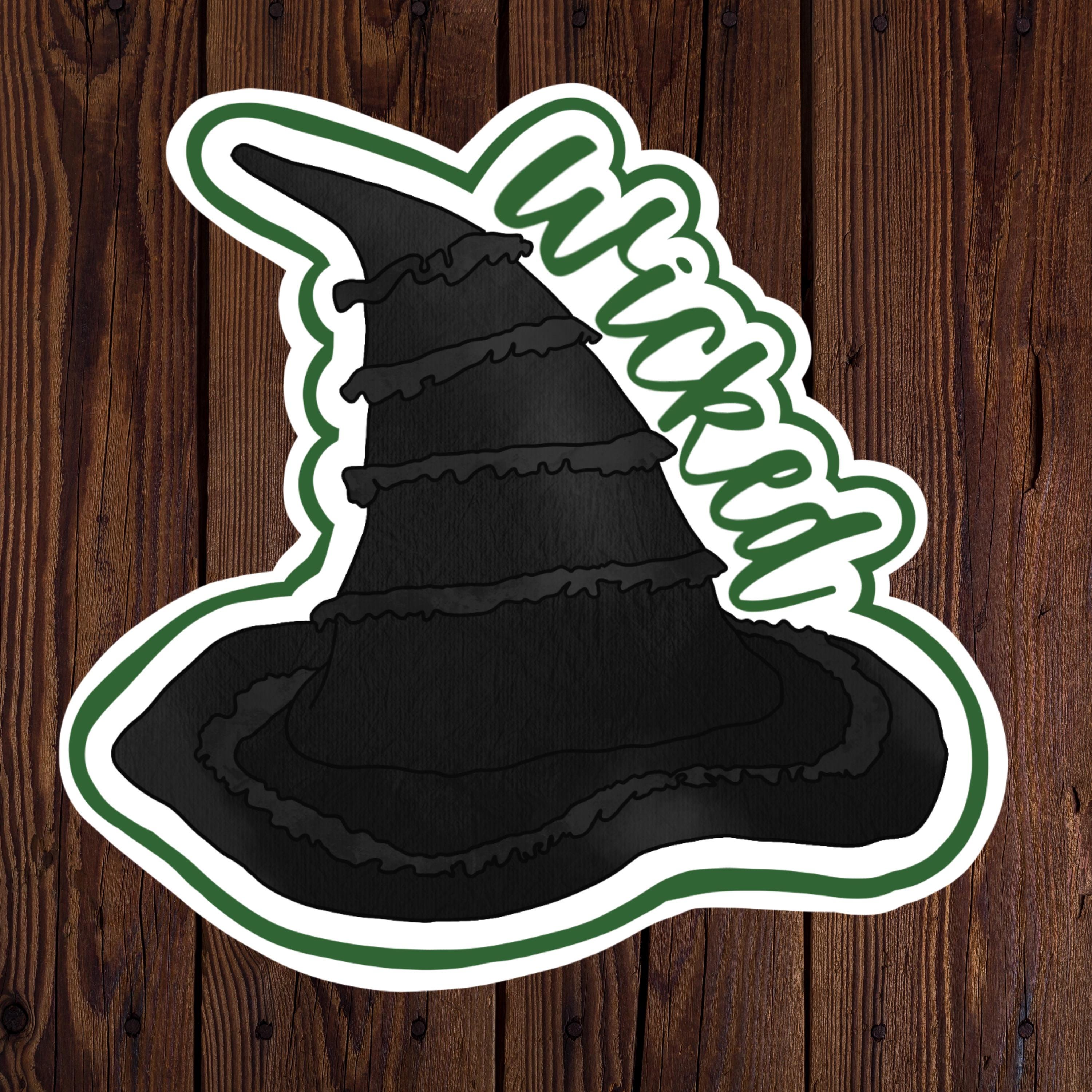 Elphaba Witch Hat Sticker | Wicked Sticker | Waterproof Sticker | Water ...
