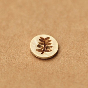 10 Pcs Leaf Pattern Small Wooden Buttons 12mmx12mm(54-2) - Etsy