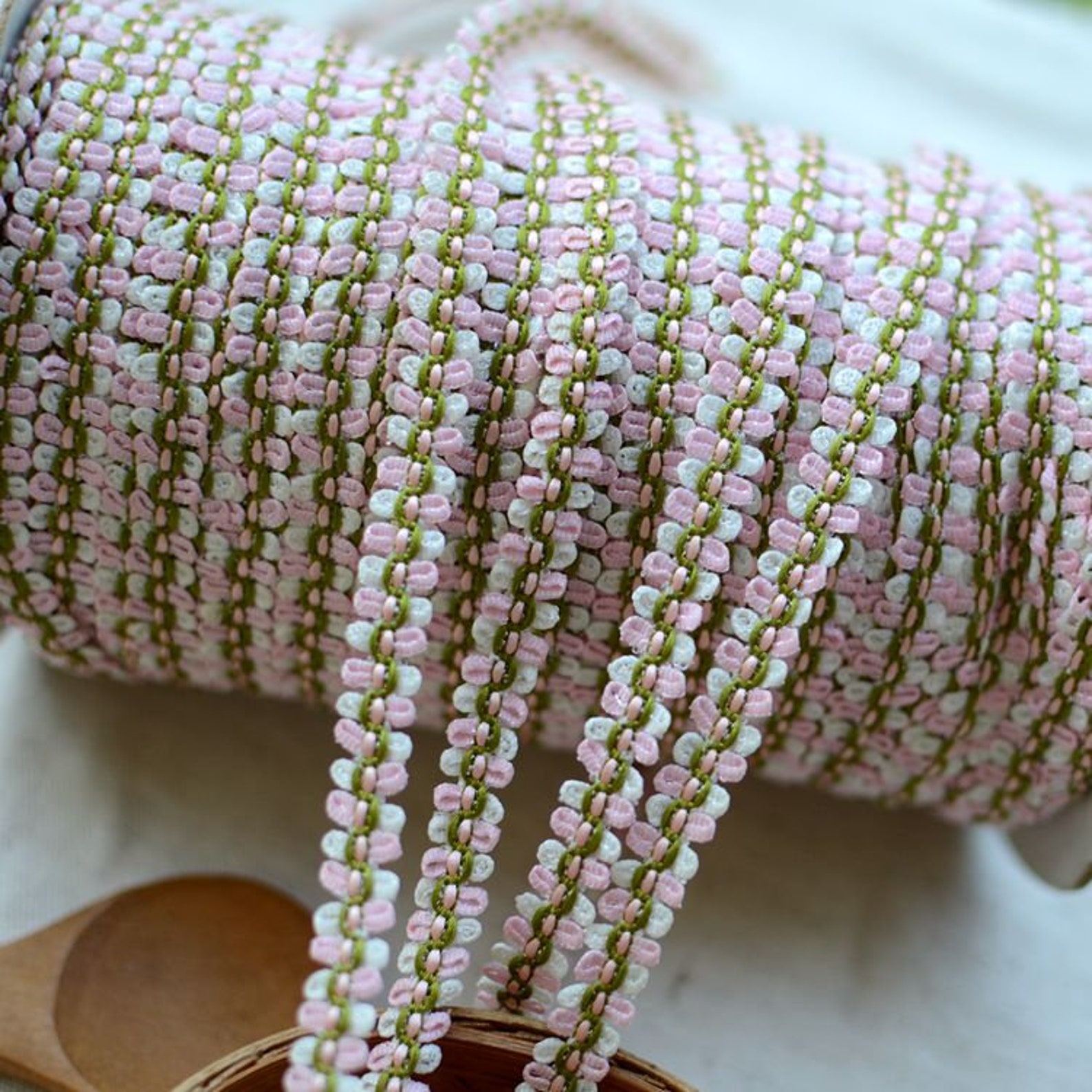 2 Yards Width 0.39 inches lace trimflowers lacefloral lace | Etsy