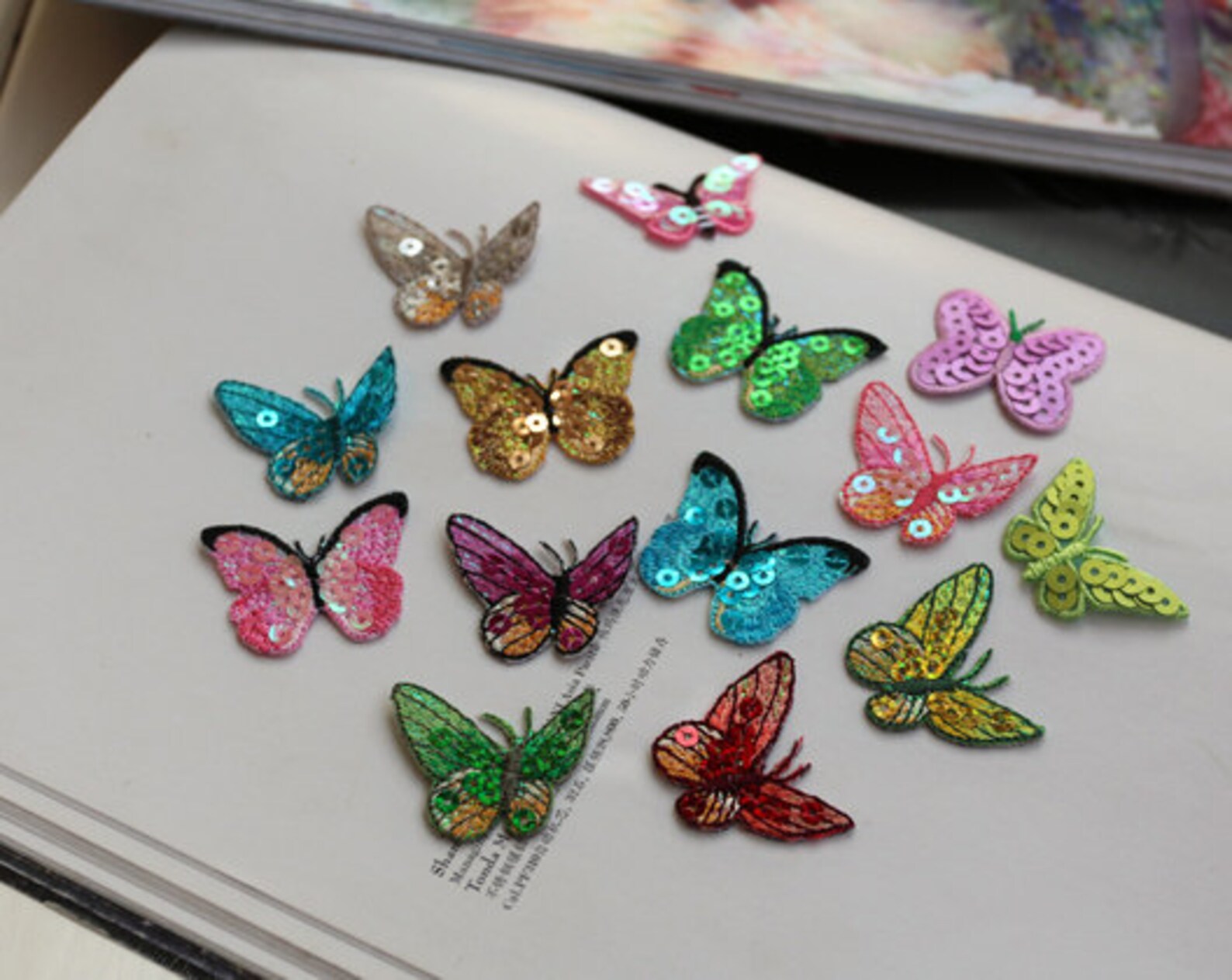 2 Pieces Iron-on Embroidered Appliquesadhesive Embroidered - Etsy