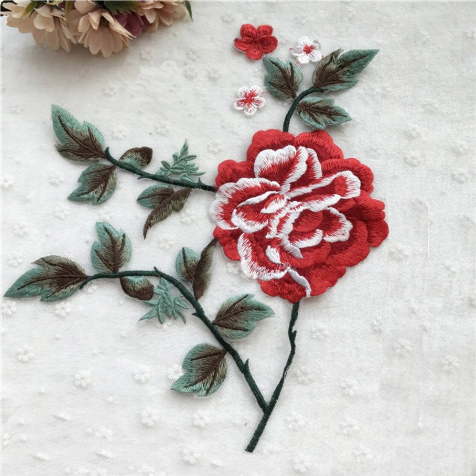 Embroidered Appliquesembroidered Patches for Dress DIY | Etsy