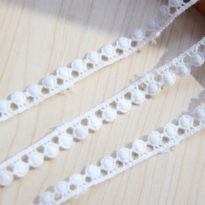 2 Yards Width 0.4 Inches Beige Lace Trim,flowers Lace,floral Lace Trim ...