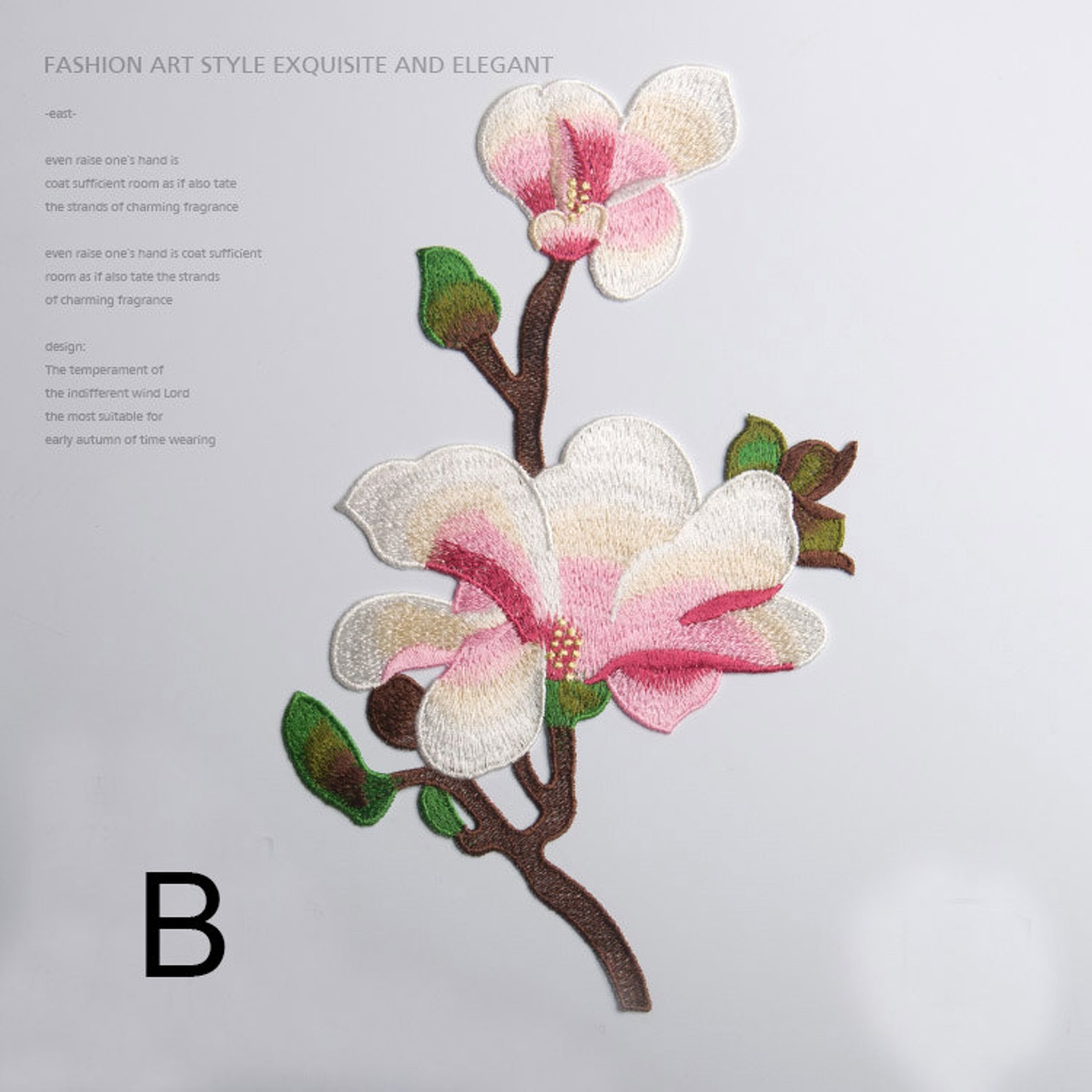 Embroidered Appliquesembroidered Flowers Patches for Dress - Etsy