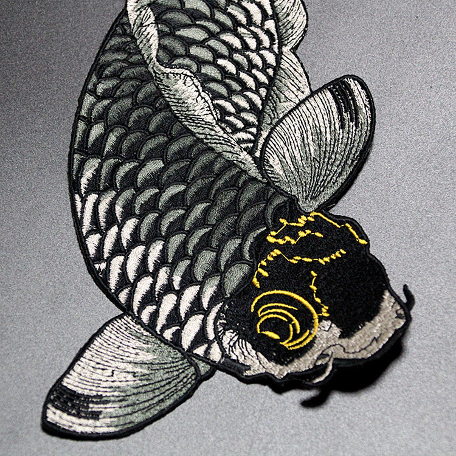 Embroidered Fish Iron-on Appliquesadhesive Embroidered - Etsy