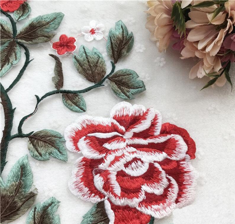 Embroidered Appliquesembroidered Patches for Dress DIY - Etsy