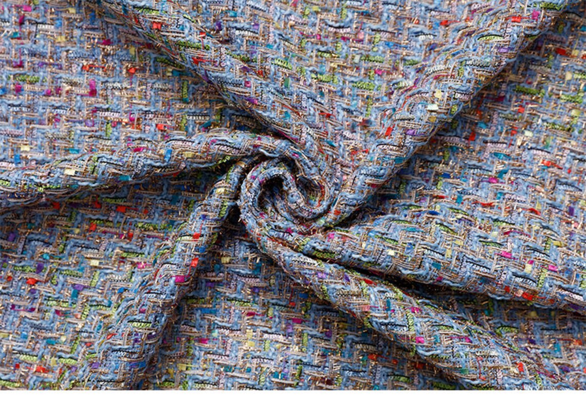 0.5 meter Splicing winter overcoat brocade fabric brocade | Etsy