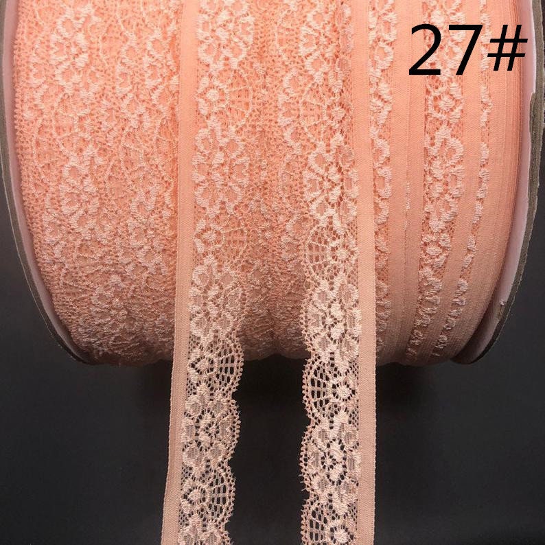 5 20 yardas de encaje elástico 1 encaje elástico de - Etsy España