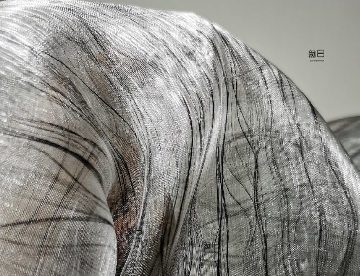 Width 57.08'' Flowing Water Skin Texture Fabric,fashion Fabric for DIY ...