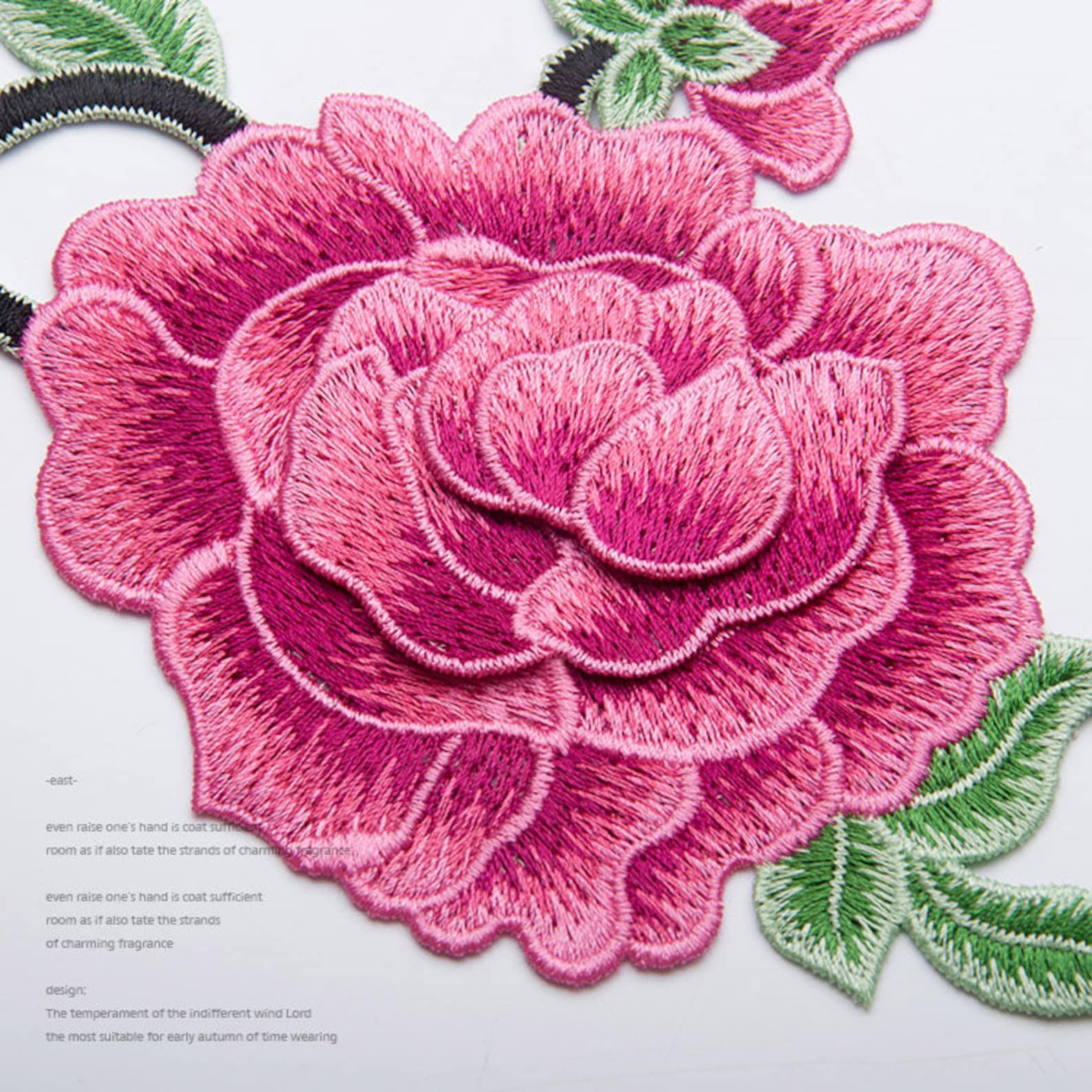 Lace Appliques,embroidered Lotus Flower,4 Colors Patches for Wedding ...