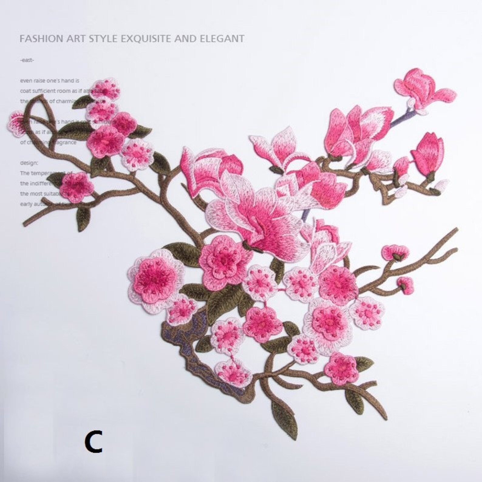 Embroidered Appliquesembroidered Flowers Patches for Dress - Etsy