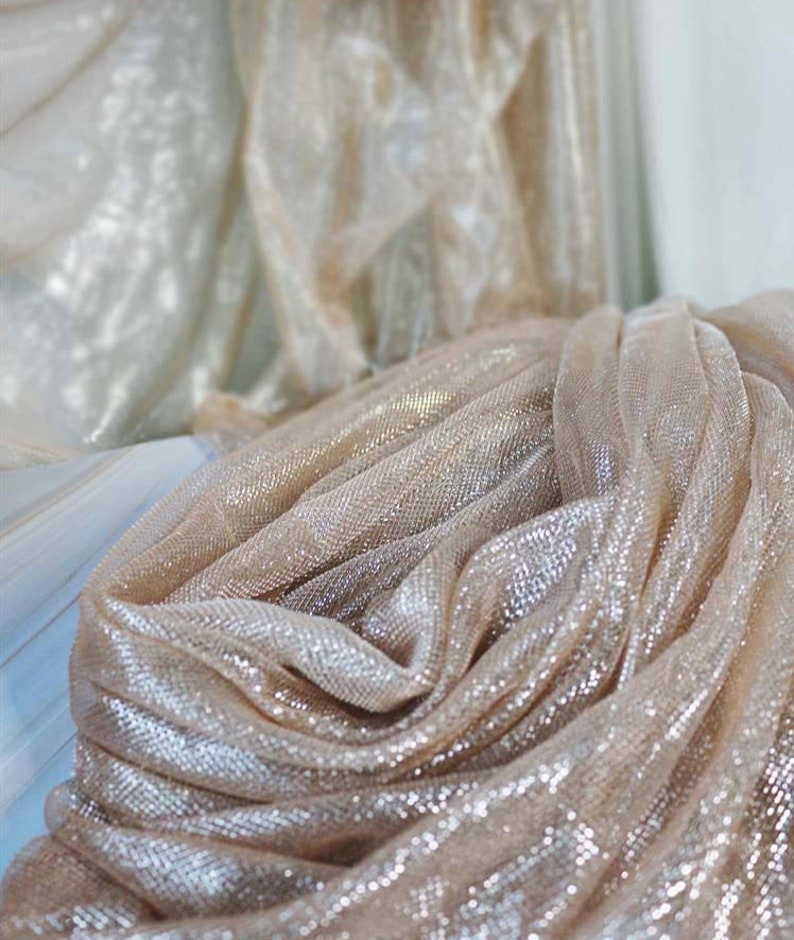 Width 59.05 inches fabricRose Gold hollow mesh fabriclace | Etsy
