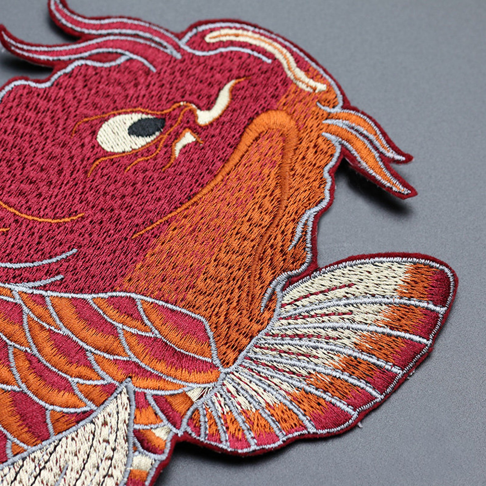 Embroidered Fish Sew-on Appliquesadhesive Embroidered - Etsy