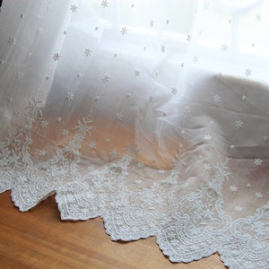 Nottingham Lace Handkerchief - Etsy