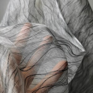 Width 57.08'' Flowing Water Skin Texture Fabric,fashion Fabric for DIY ...